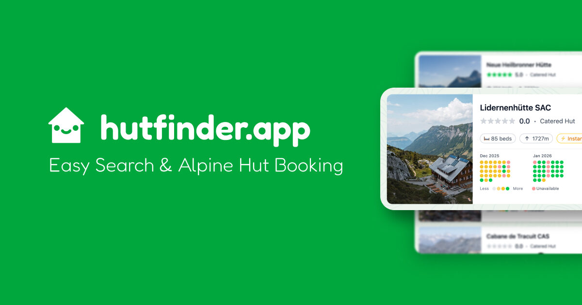 Free Night for Climate 2026: find the right DAV hut fast | Hut Finder ...